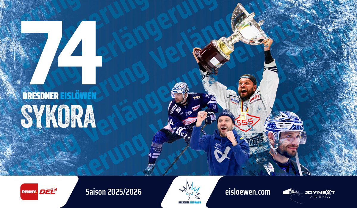 Tomas Sykora bleibt Eislöwe | Dresdner Eislöwen