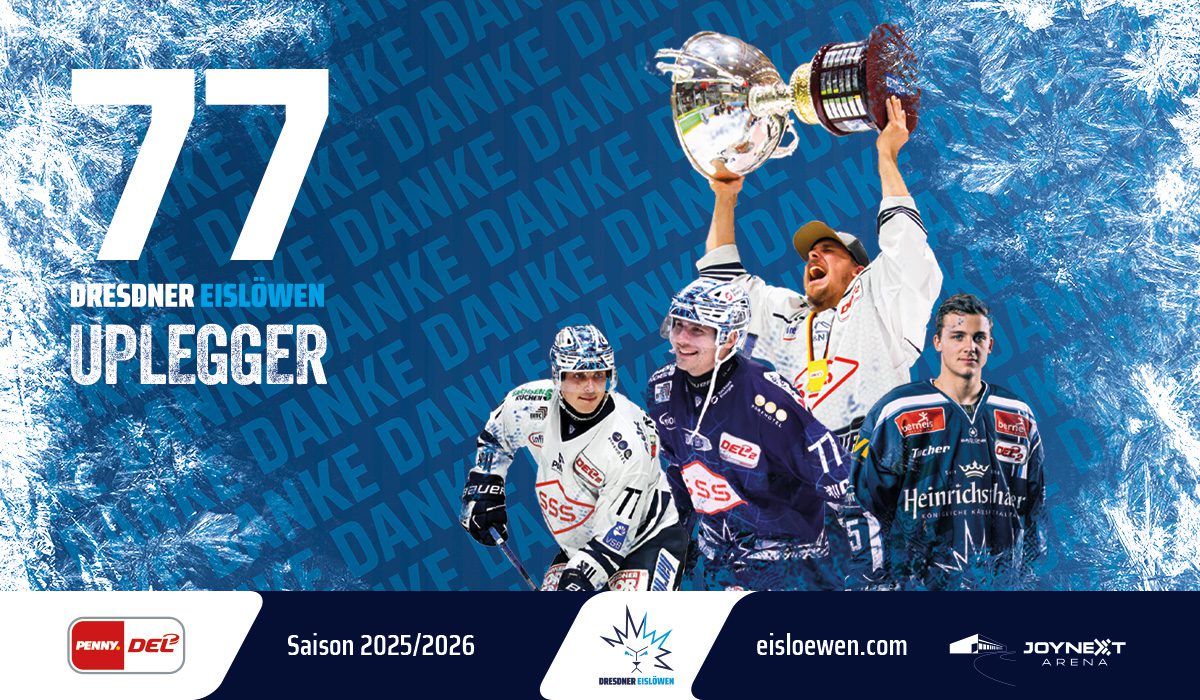 Abschied mit Meistertitel: Arne Uplegger verlässt die Eislöwen | Dresdner Eislöwen